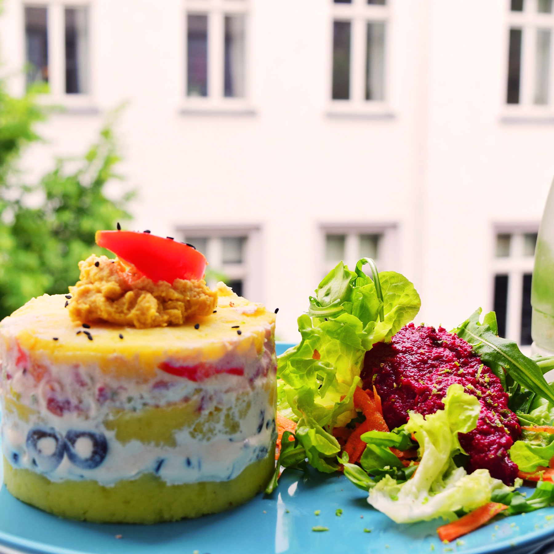 Causa Limena | Free Vegan Meal Planning | Veahero