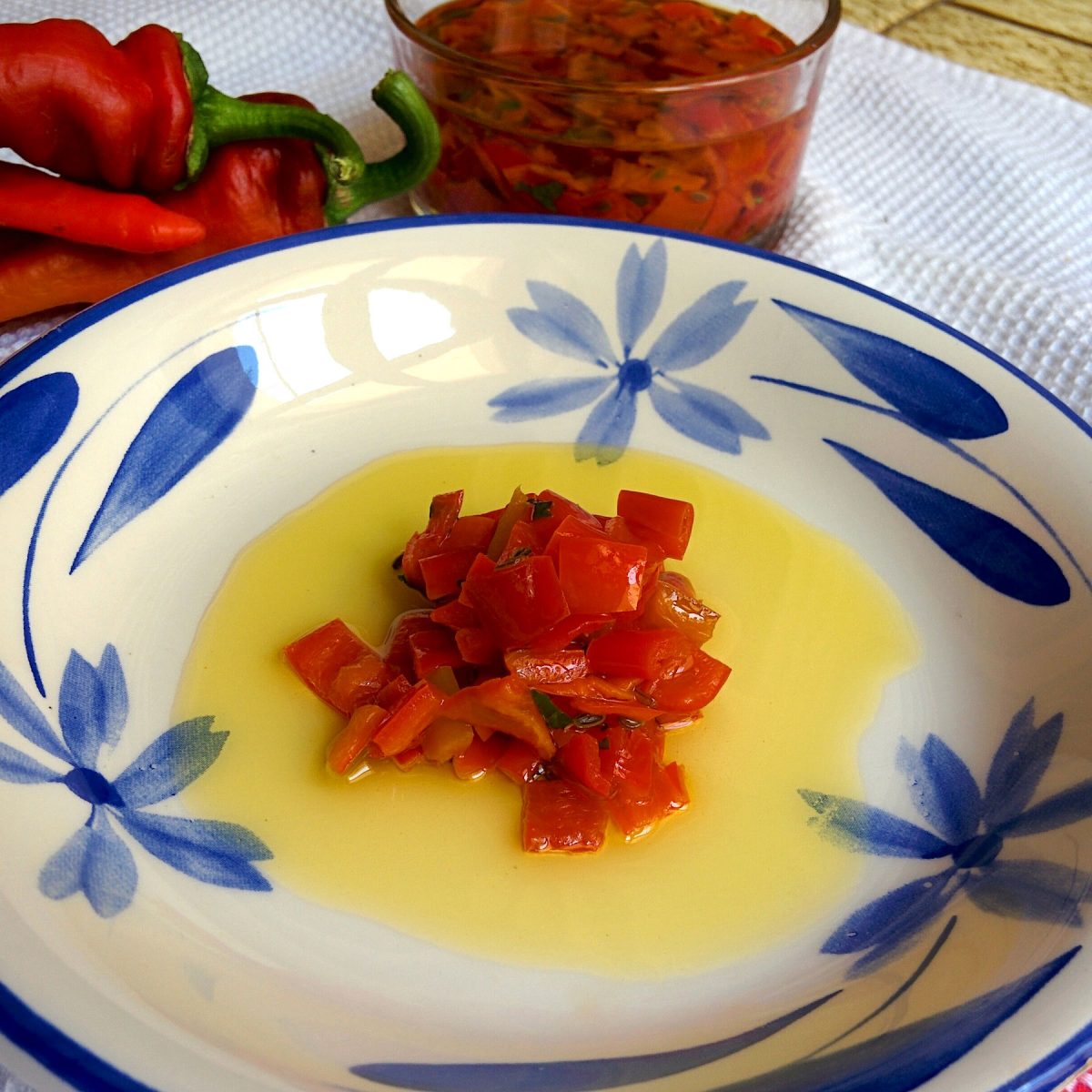 Composta Bull Horn Peppers | Free Vegan Meal Planning | Veahero