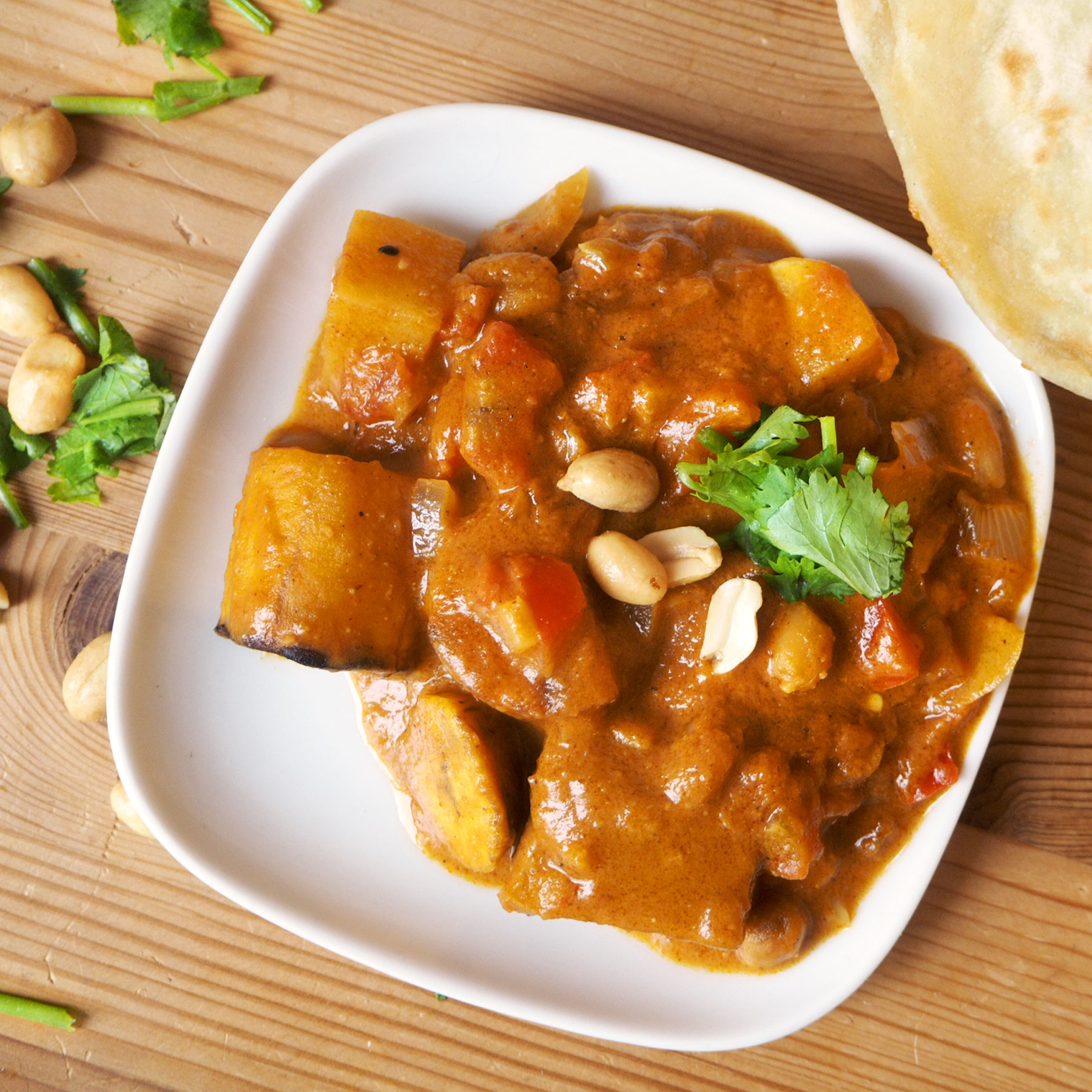 Plantain Peanut Stew | Free 7 Day Vegan Meal Plan | Veahero